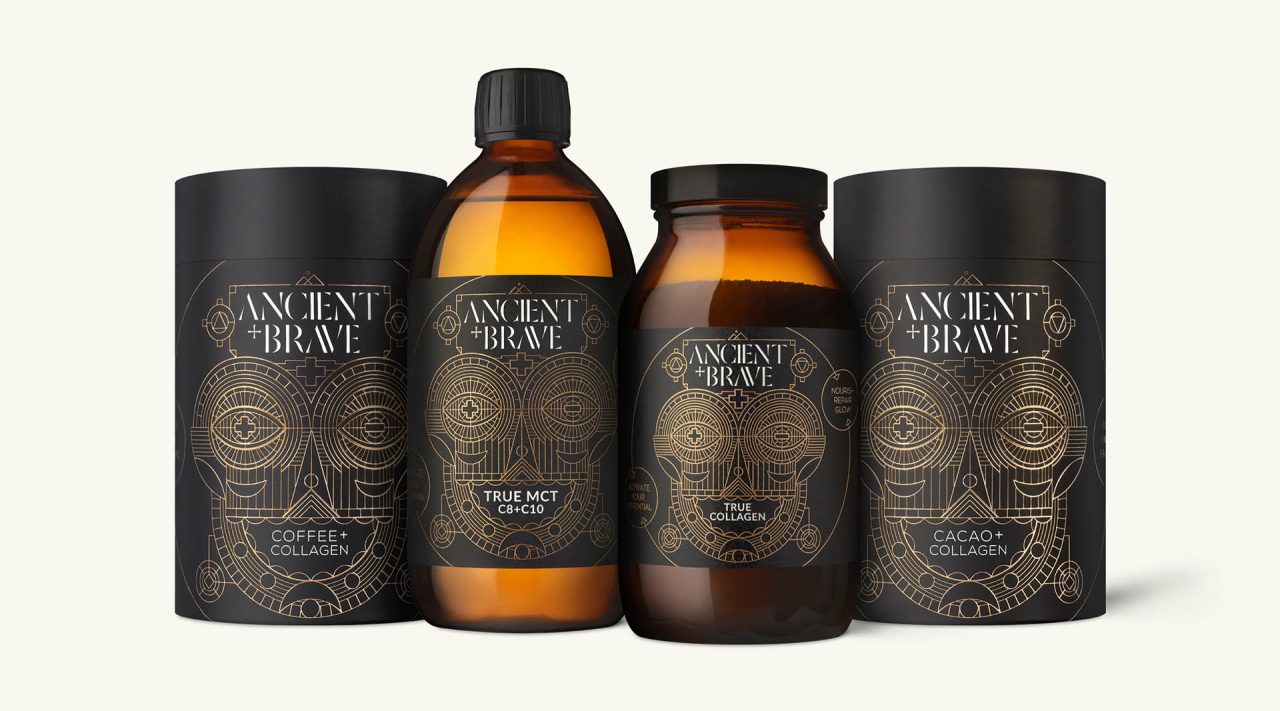 Ancient + Brave • Strategy • Branding • Digital • Packaging